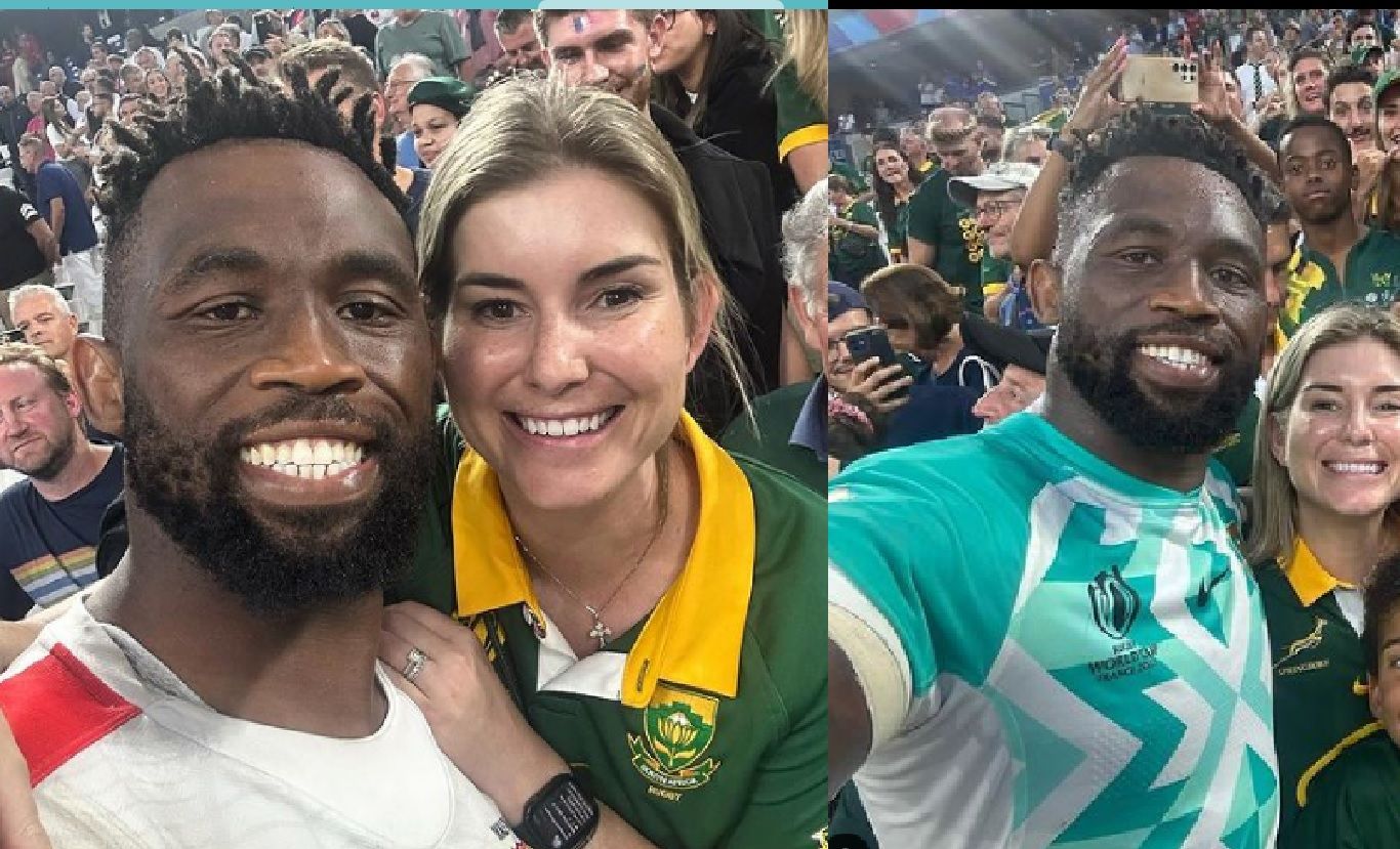'I sent her a message'- Siya Kolisi on the bold move that led to love ...