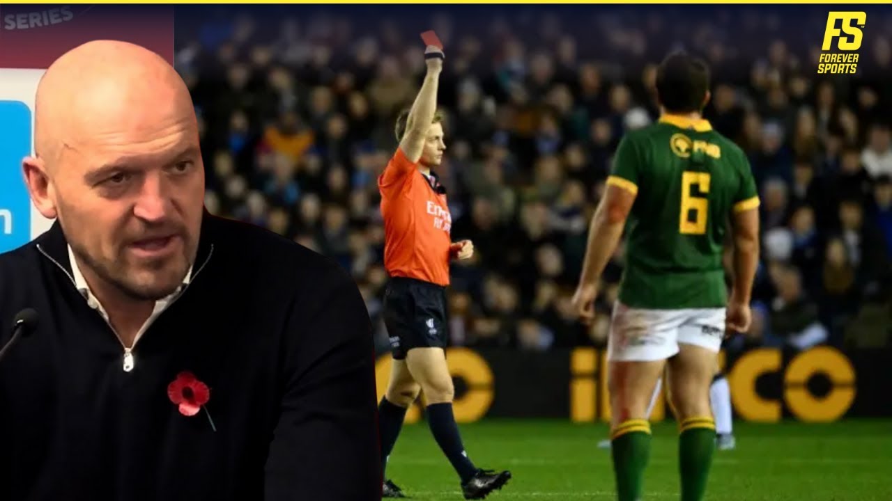 VIDEO: Townsend has his say on 'very harsh red card' and 'cynical' Boks ...